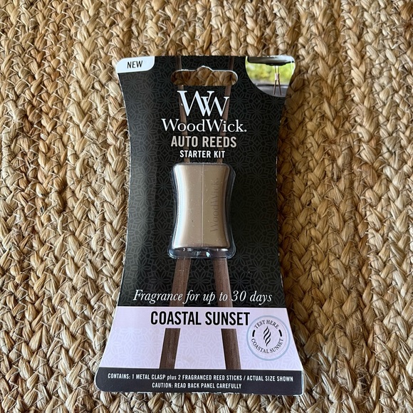 Woodwick | Other | New Woodwick Coastal Sunset Hanging Auto Reeds Air ...